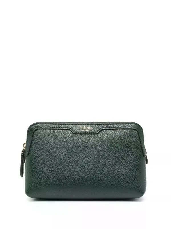 Mulberry Logo-embossed Pouch