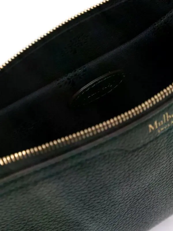 Mulberry Logo-embossed Pouch