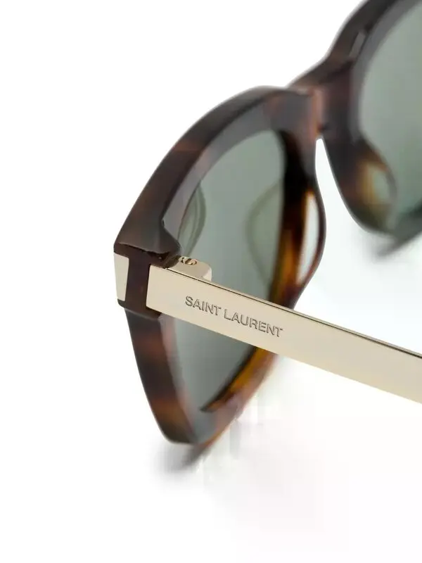Saint Laurent Sl 582 Square-frame Sunglasses