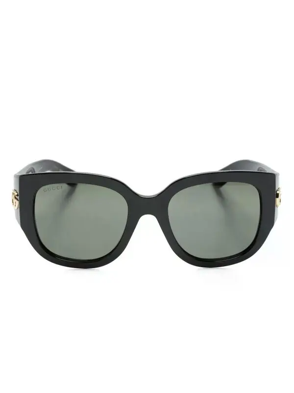 Gucci Square-frame Sunglasses - Black