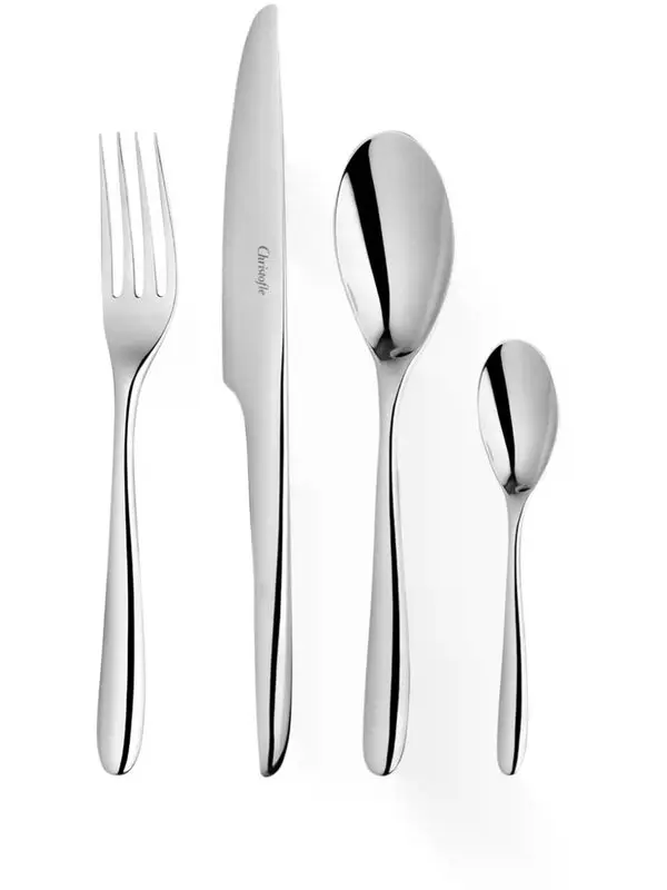 Christofle L'âme 48-piece Flatware Set - Silver