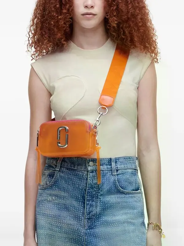 Marc Jacobs The Jelly Snapshot Crossbody Bag - Orange