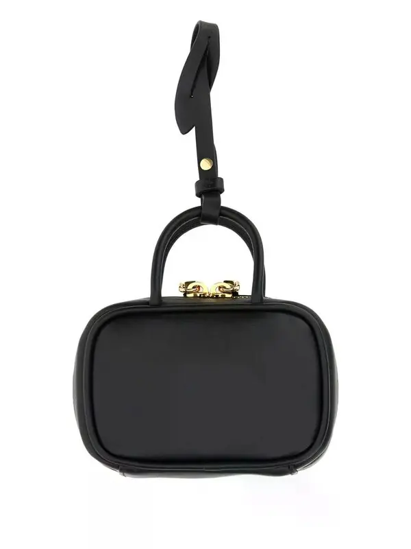 Miu Miu Embossed-leather Top-handle Keychain