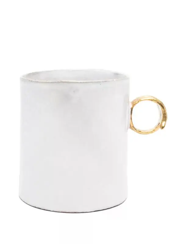 ASTIER DE VILLATTE X Serena Carone Snake Ring Mug - White