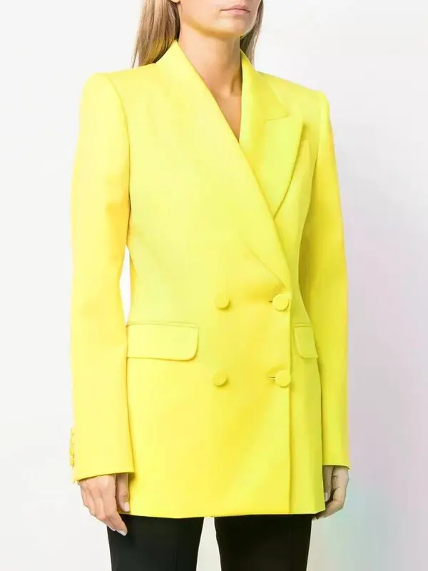 Alexander McQueen Double-breasted Wool Blazer