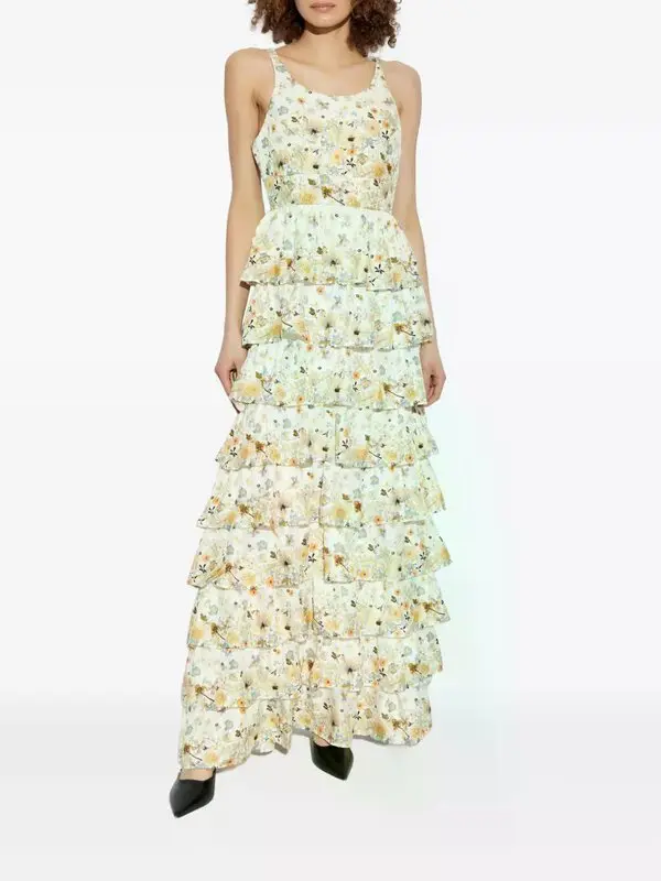 Munthe Floral-print Tiered Dress