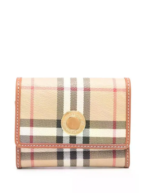 Burberry Small Check-pattern Wallet