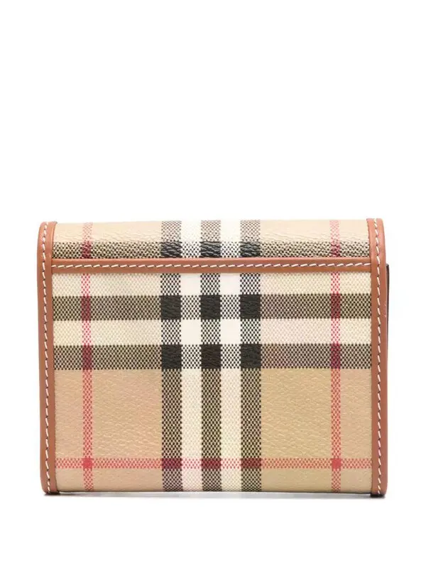 Burberry Small Check-pattern Wallet
