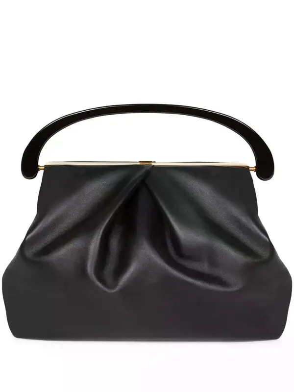 Dries Van Noten Folded Leather Tote Bag