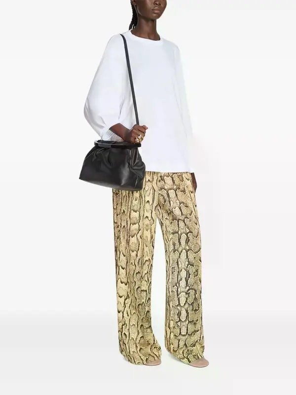 Dries Van Noten Folded Leather Tote Bag