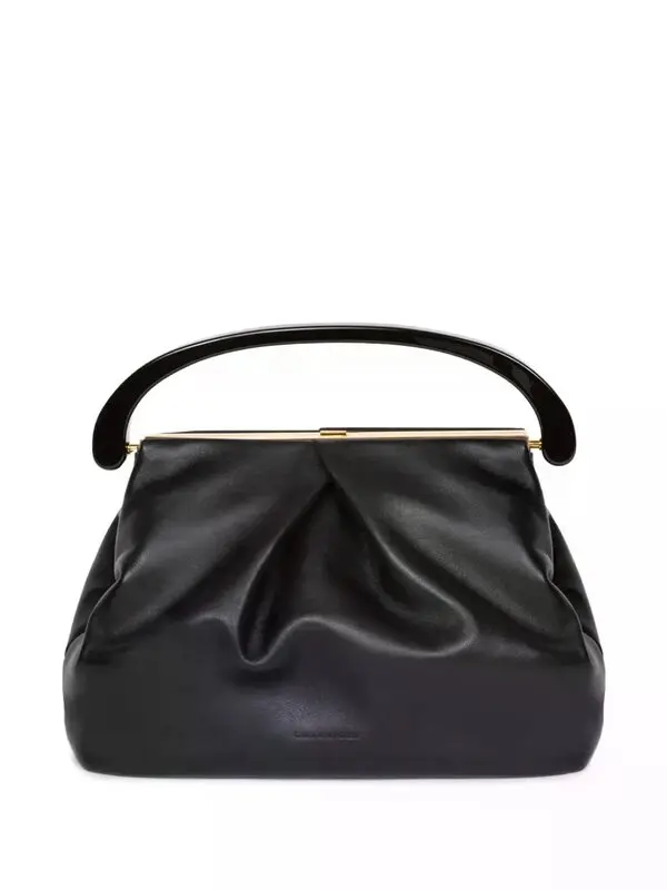 Dries Van Noten Folded Leather Tote Bag