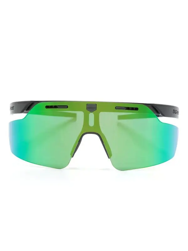 Tag Heuer Biker-frame Sunglasses - Black