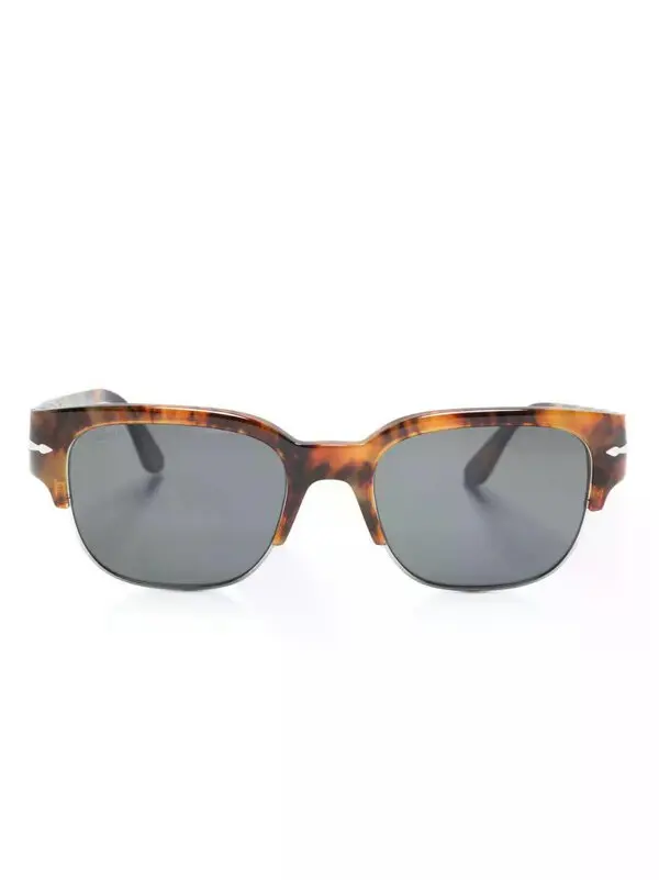 Persol Square-frame Sunglasses - Brown