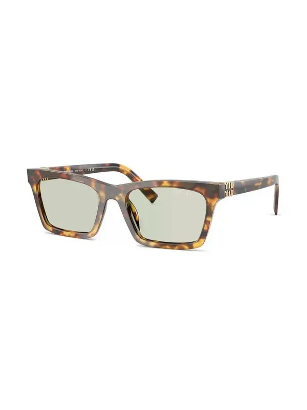 Miu Miu Square-frame Sunglasses - Brown