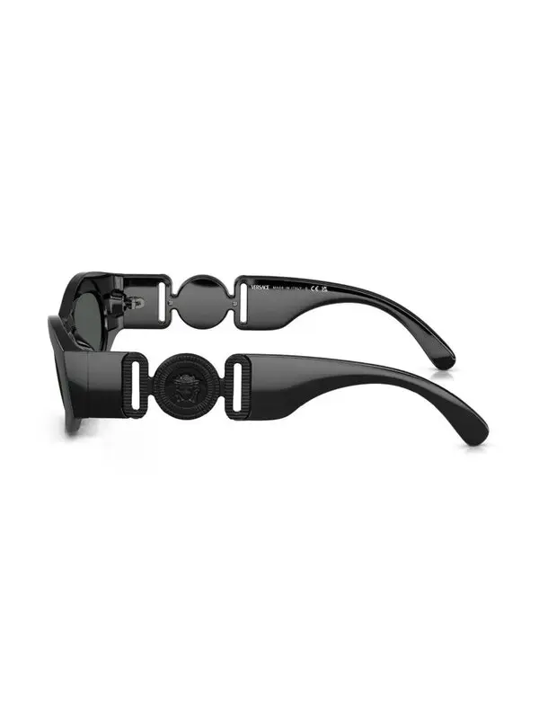 Versace Engraved Medusa Plaque Sunglasses