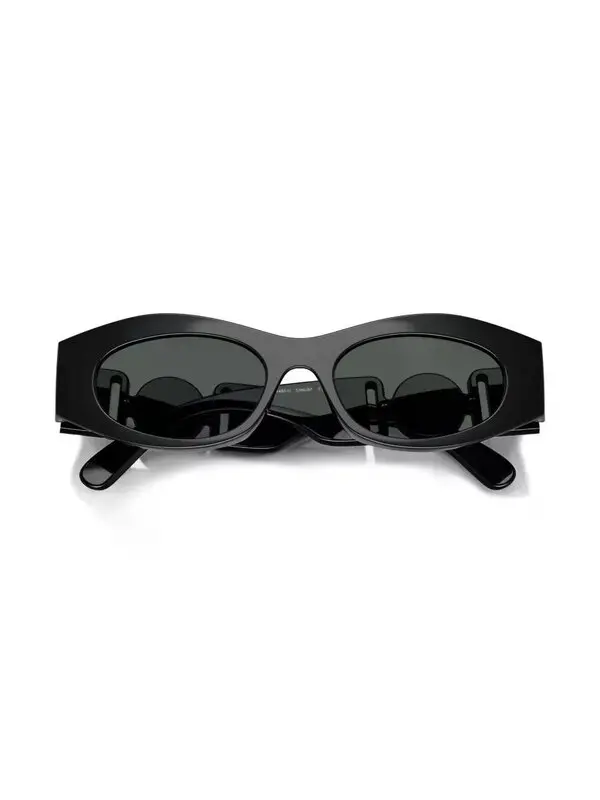 Versace Engraved Medusa Plaque Sunglasses