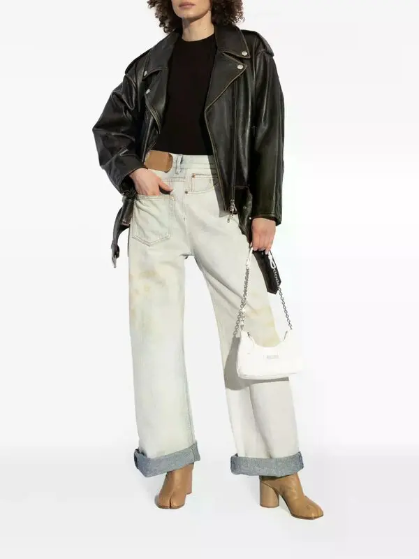 MAISON MARGIELA Distressed Wide-leg Jeans
