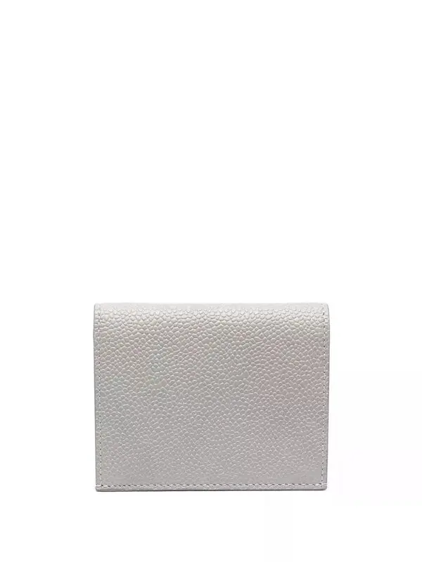 Thom Browne Pebbled Billfold Wallet - Grey