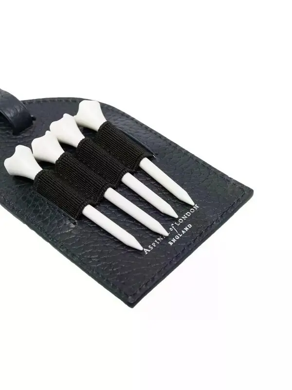 ASPINAL OF LONDON Debossed-logo Golf Tee Holder