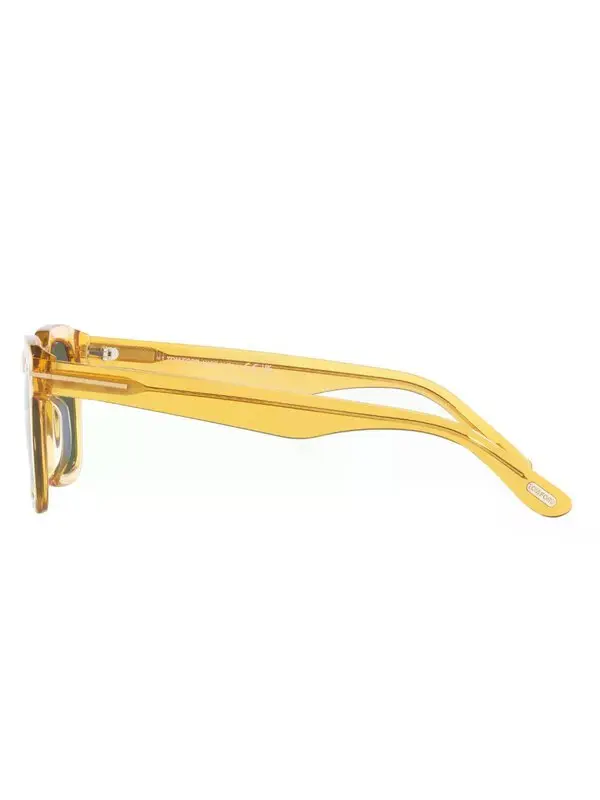 TOM FORD Square-frame Sunglasses - Yellow