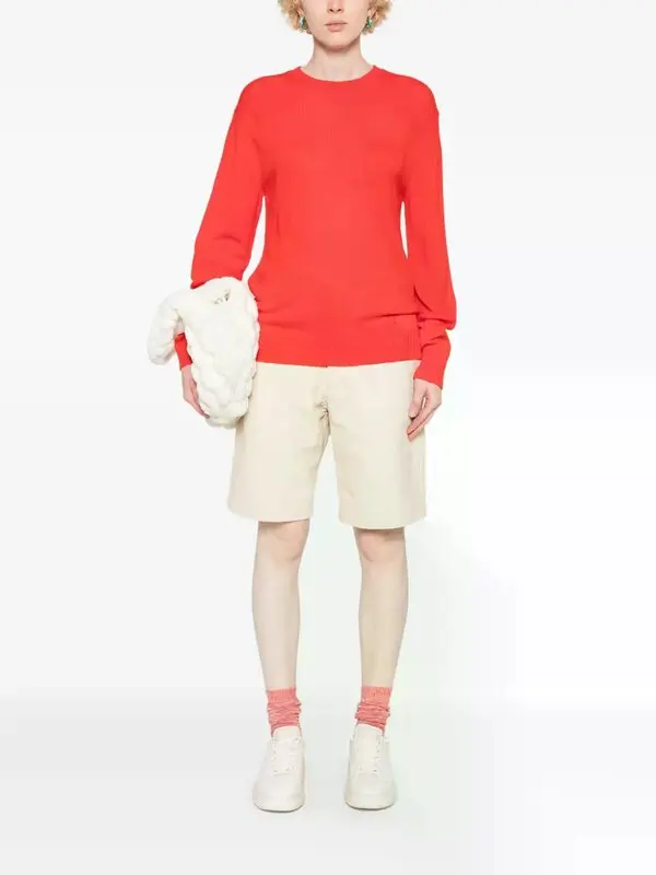 JIL SANDER Fine-knit Jumper - Red