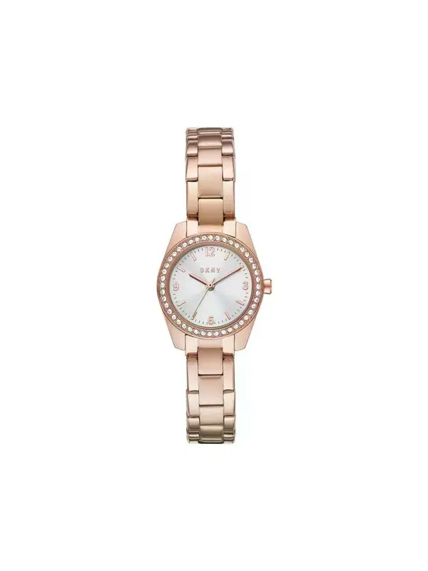 Dkny Sunray Dial Watch - Silver