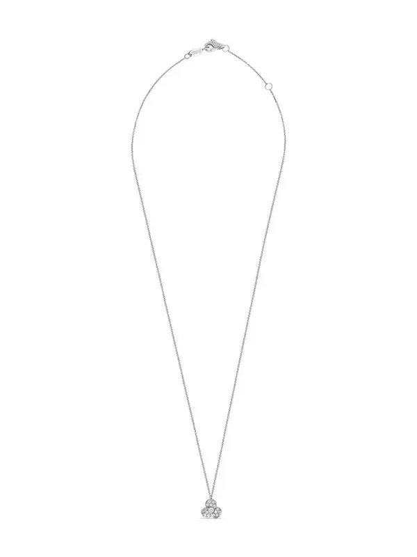 LEO PIZZO 18kt White Gold And Diamond Pendant Necklace