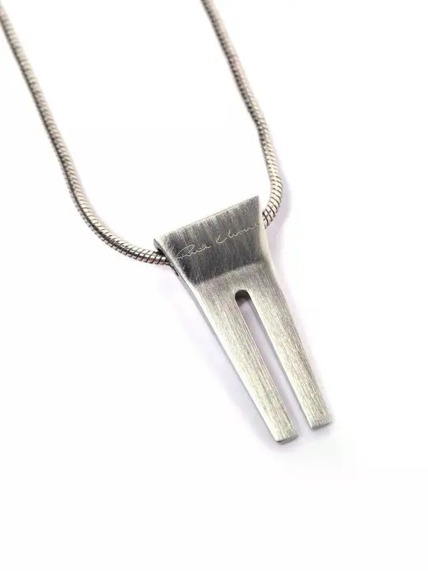 Rick Owens Open Trunk Charm Necklace