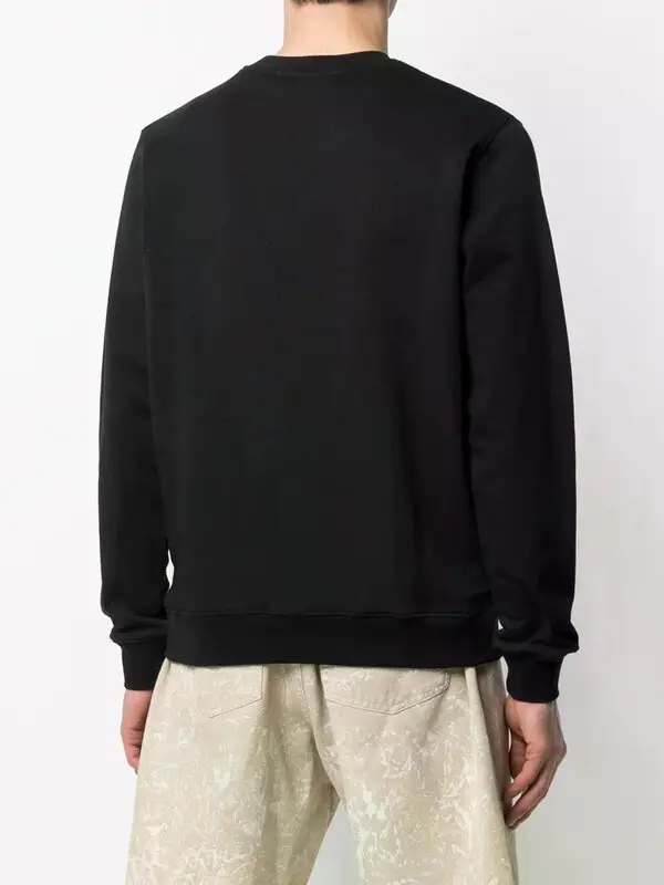 MSGM Logo-print Sweatshirt - Black