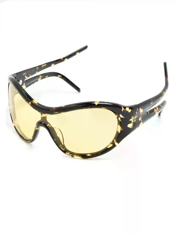 Christopher Esber Uma 98 Wraparound-frame Sunglasses