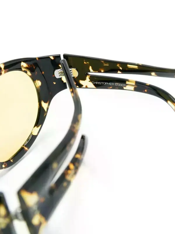 Christopher Esber Uma 98 Wraparound-frame Sunglasses