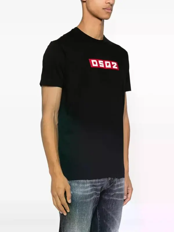 Dsquared2 Logo-appliqqué Cotton T-shirt