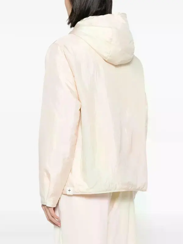 JIL SANDER Hooded Padded Jacket - Neutrals
