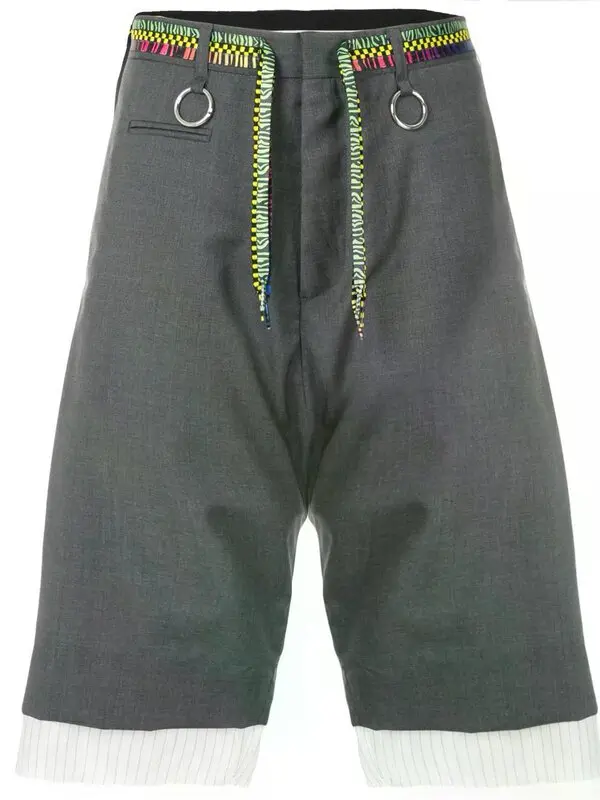 R13 Dropped Crotch Shorts