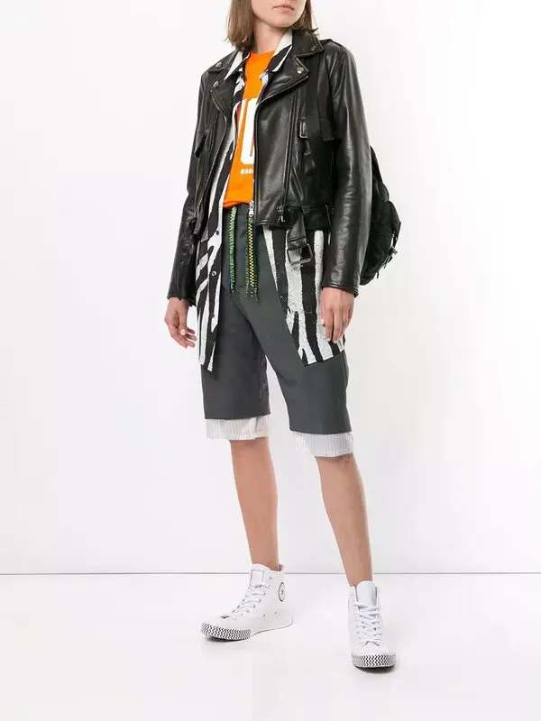 R13 Dropped Crotch Shorts