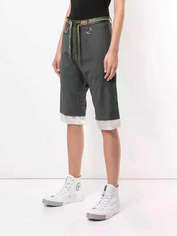 R13 Dropped Crotch Shorts