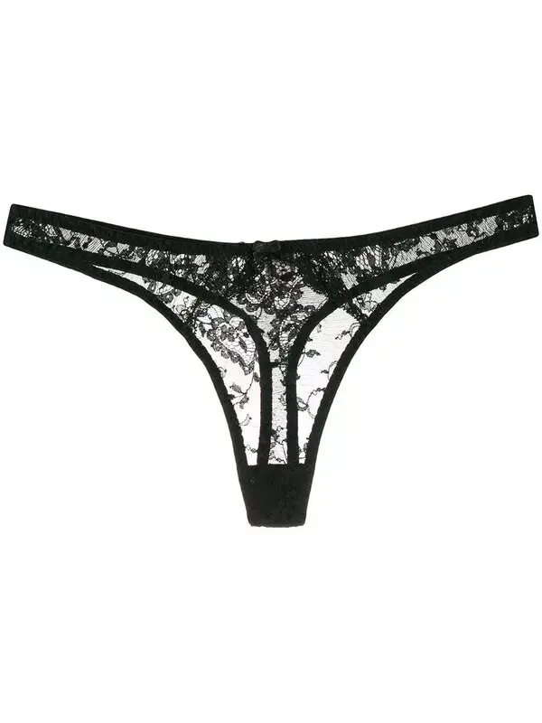 GILDA & PEARL Rita Thong - Black