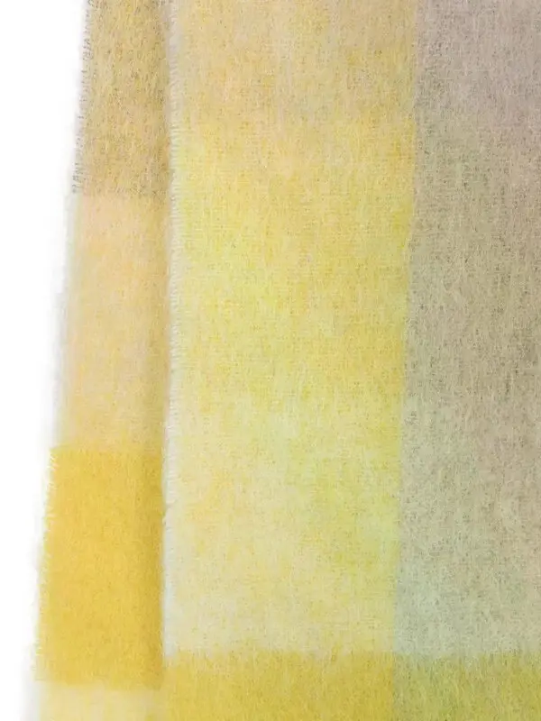 Acne Studios Checked Scarf - Neutrals
