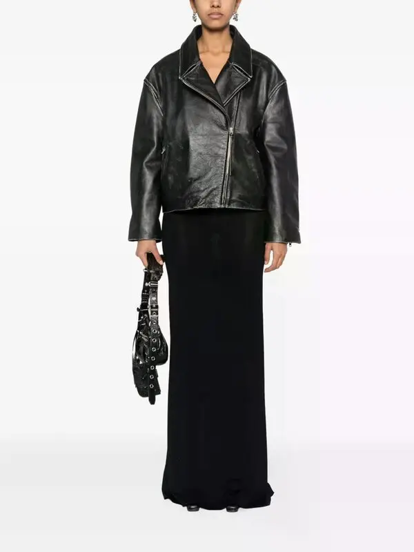 Acne Studios Distressed-effect Biker Jacket