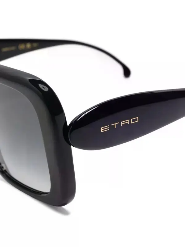 Etro Oversized Frame Sunglasses - Black