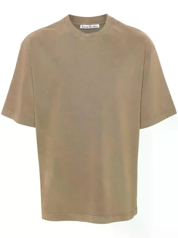 Acne Studios Logo-appliqué Cotton T-shirt