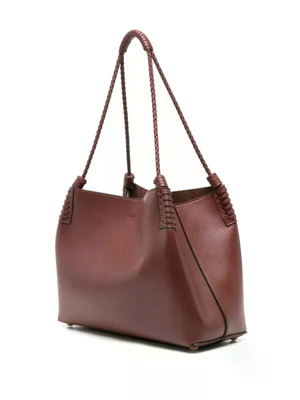 Etro Pegasus Leather Shoulder Bag - Brown