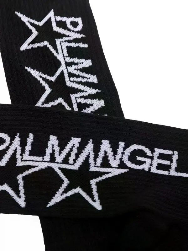 Palm Angels Intarsia-logo Socks