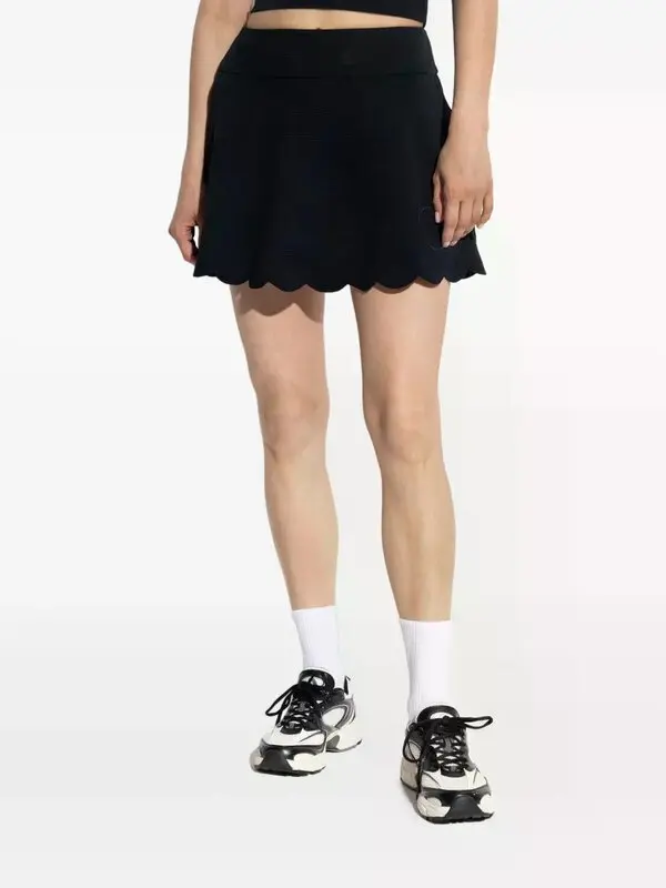 Marysia Morton Scalloped-hem Miniskirt