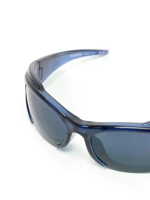 Balenciaga Reverse Xpander Rectangle-frame Sunglasses
