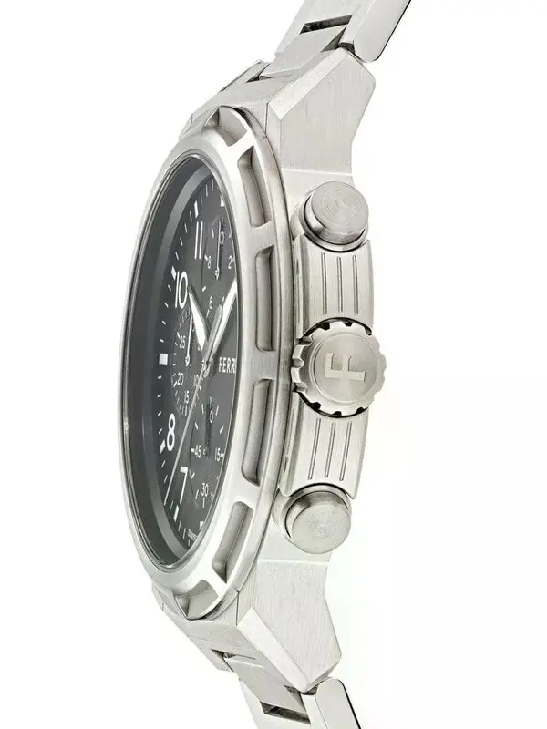 FERRAGAMO Sport Chrono 44mm Watch - Black