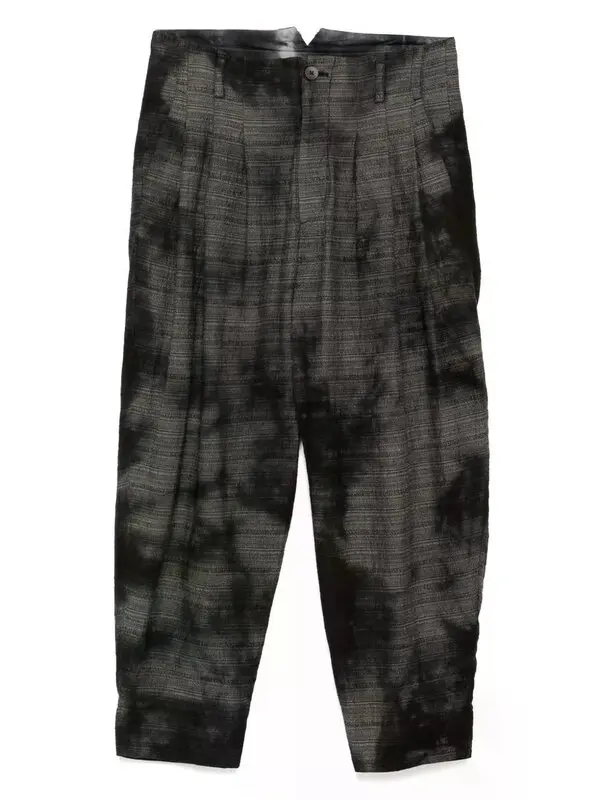 CALMLENCE Triple Pleated Tapered Trousers