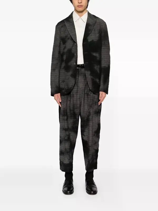 CALMLENCE Triple Pleated Tapered Trousers
