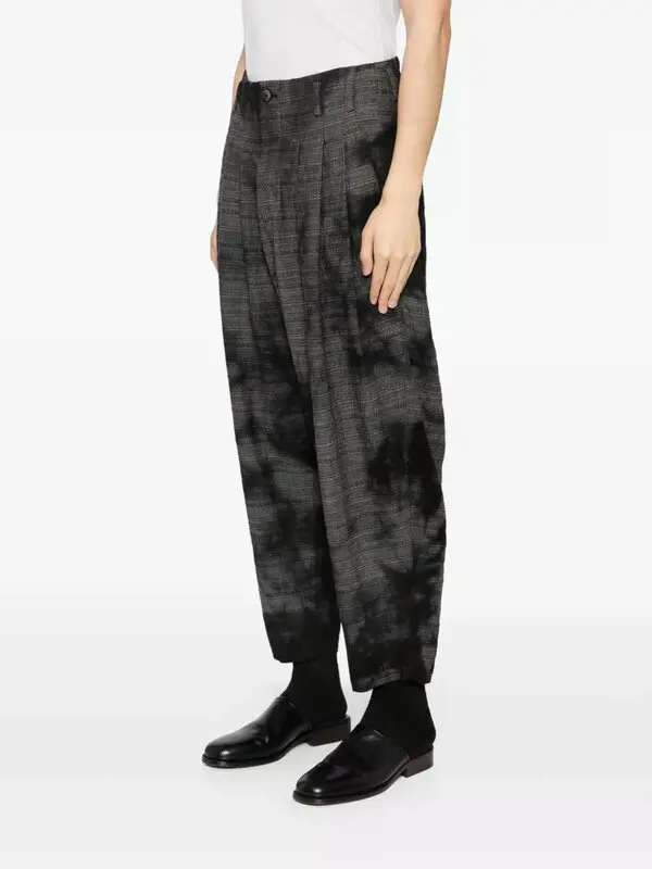 CALMLENCE Triple Pleated Tapered Trousers
