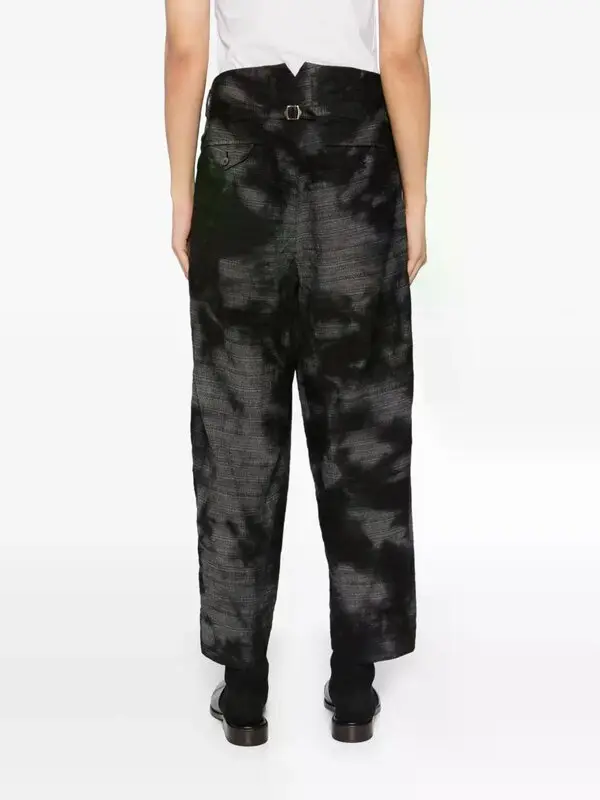 CALMLENCE Triple Pleated Tapered Trousers